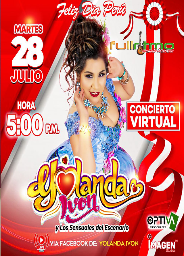 YOLANDA IVON, FELIZ 28 SHOW VIRTUAL Full Ritmo | Cumbia, Chicha, Huayno ...